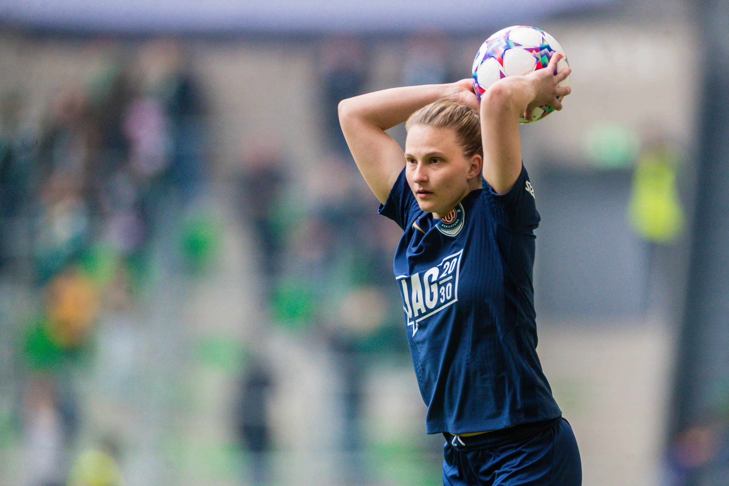 Elise Stenevik har skrivit på för Everton - Eskilstuna United